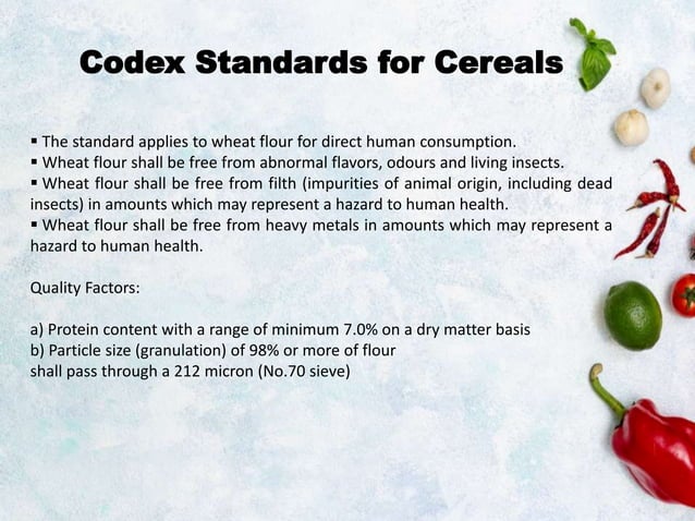 International food standards and regulation | PPTX | Food Industry ...