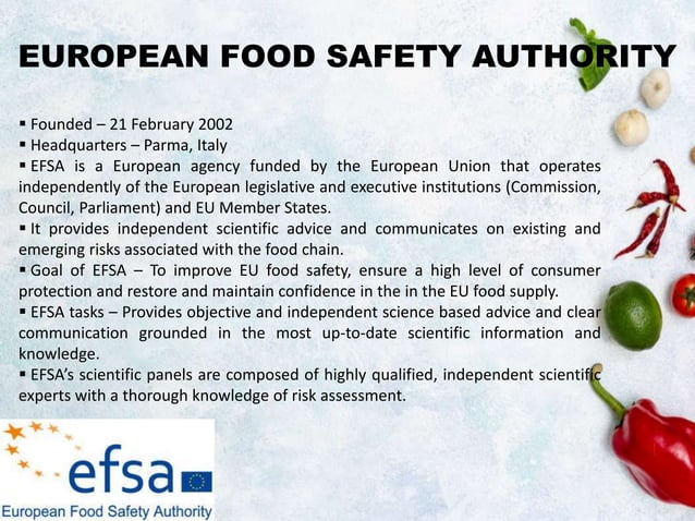International food standards and regulation | PPTX | Food Industry ...