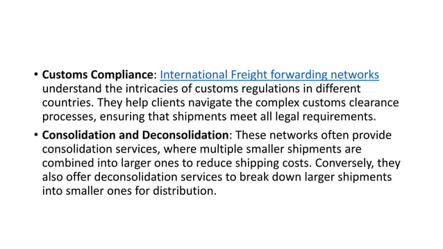 International Freight Forwarding Network.pptx