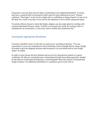International freight forwarding provides peace of mind.docx