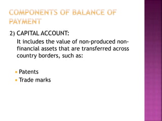 International flow of funds | PPTX