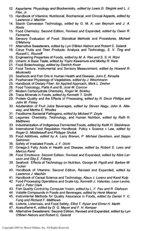 International handbook of food | PDF