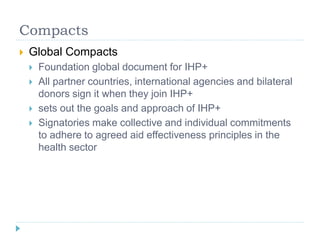 International Health Partnership | PPTX