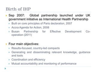 International Health Partnership | PPTX