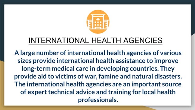 International health agencies new.pptx