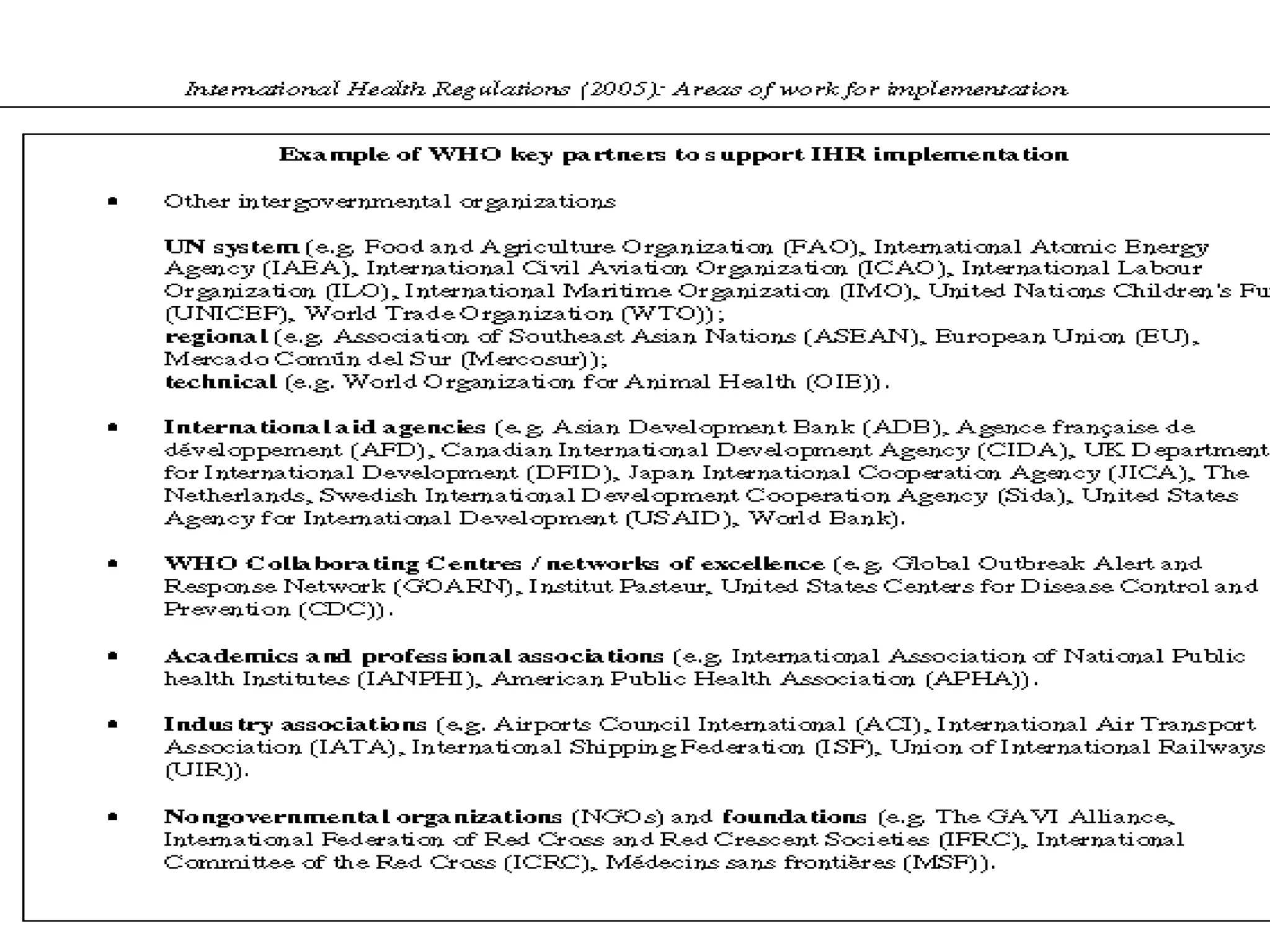 International health regulation | PPTX