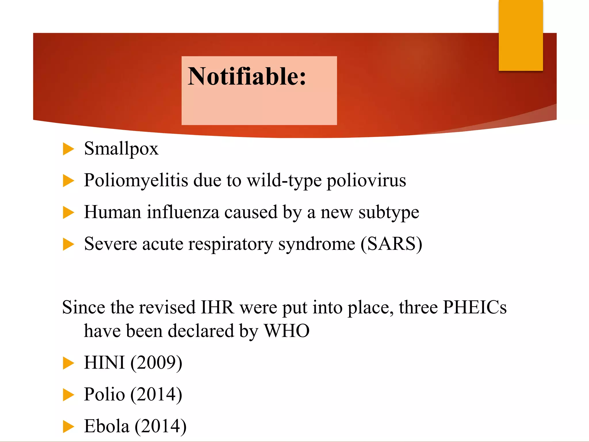 International health regulations | PDF