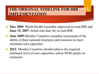 International health regulations | PPT