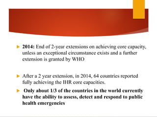 International health regulations | PPT