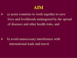 International health regulations(ihr).pptx