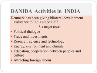 International health agencies (danida & sida) | PPTX