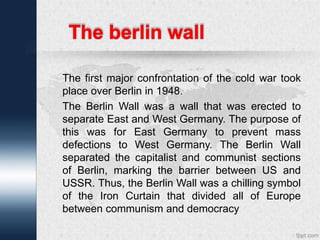 International history 1945 1990 | PPSX