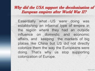 International history 1945 1990 | PPT