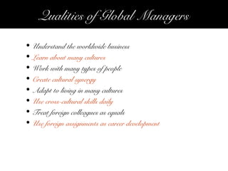 International hrm | PPT | Human Resources | Business