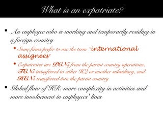 International hrm | PPT