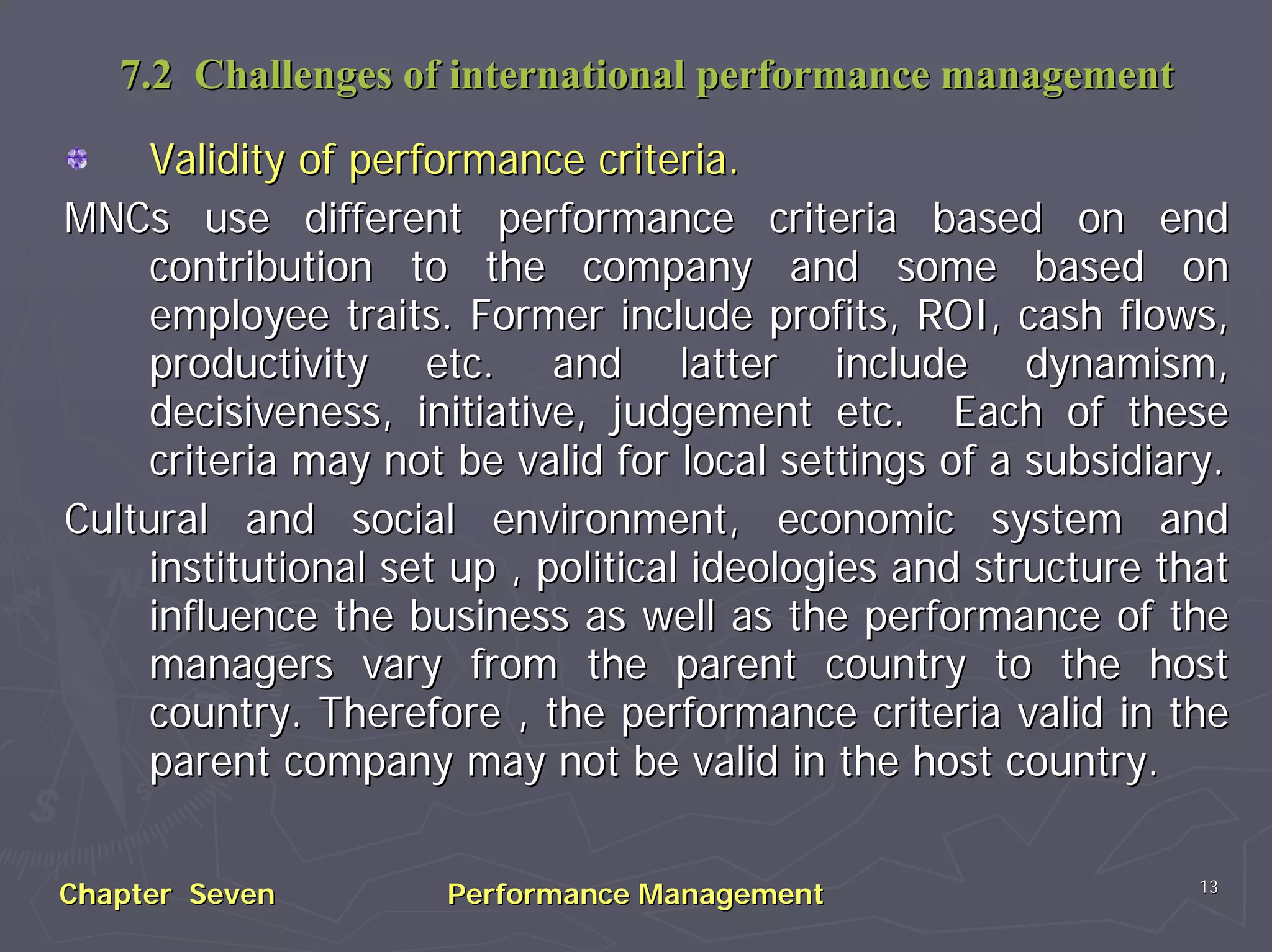 International Performance Management | PDF