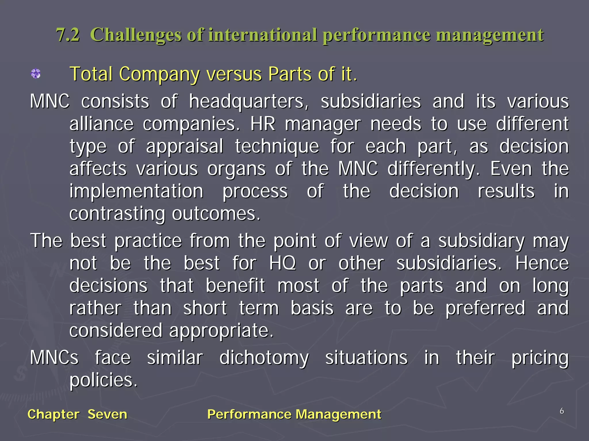 International Performance Management | PDF