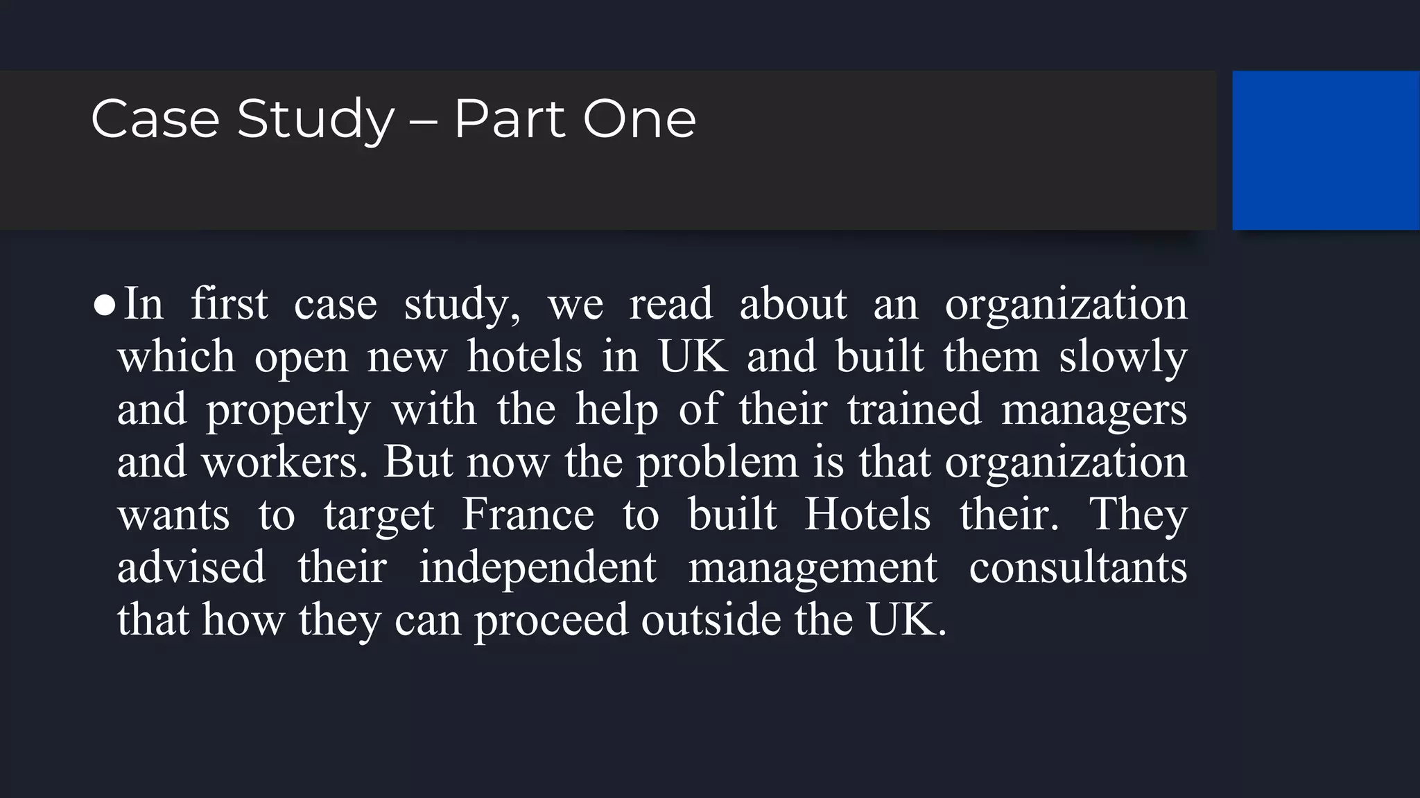 International HRM case studies | PPTX