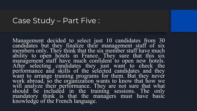 International HRM case studies | PPTX
