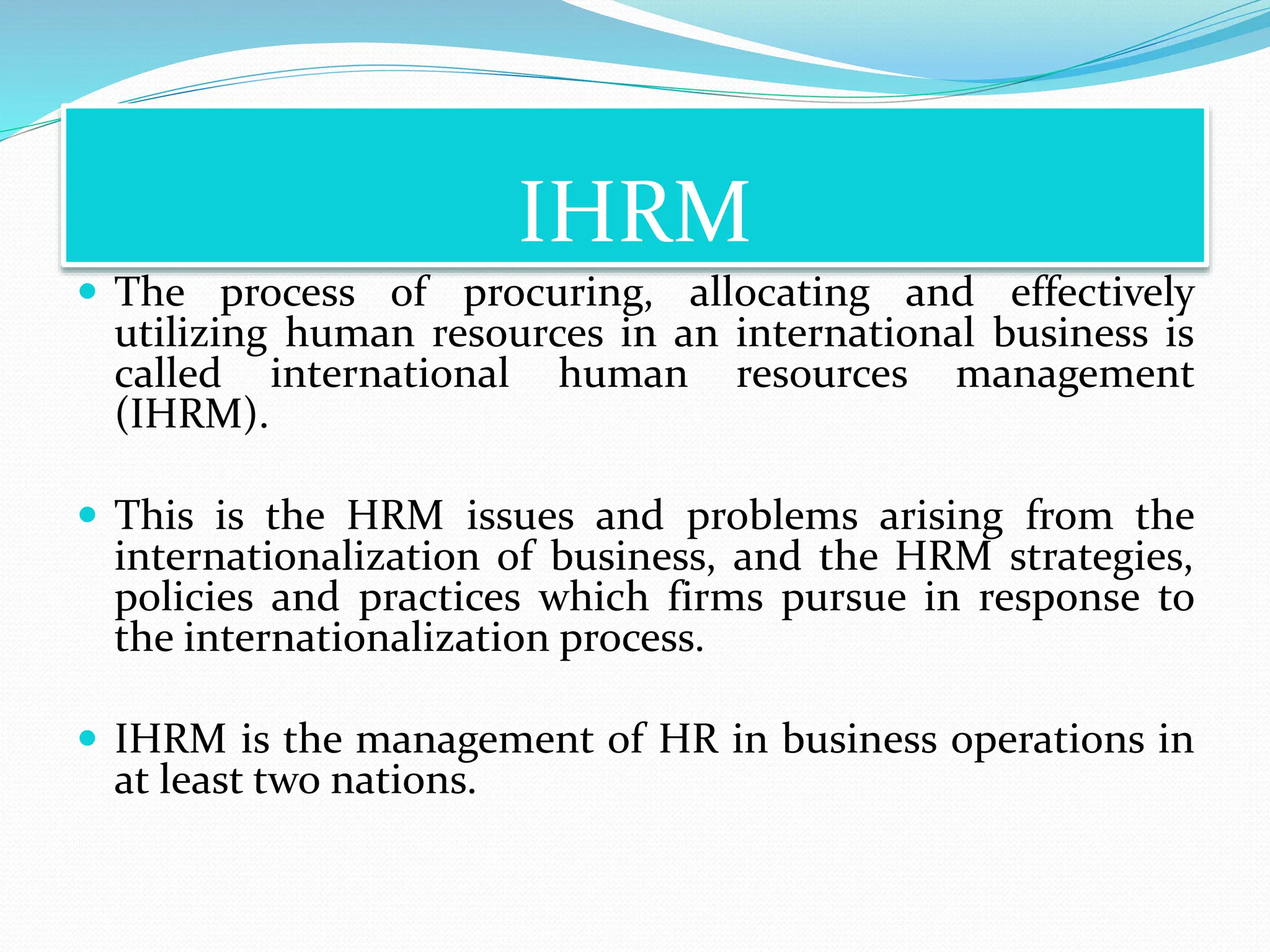 International HRM unit 1.pptx.......... | PPTX