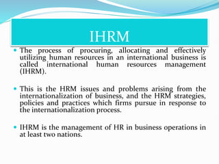 International HRM unit 1.pptx.......... | PPTX