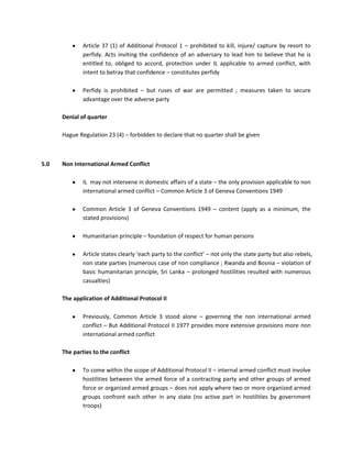 International humanitarian law | PDF