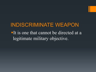 International Humanitarian Law Lecture 1- Glossary and Definitions of ...