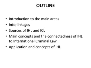 International humanitarian law (ihl) | PPTX