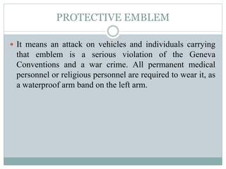 International Humanitarian Law Lecture 3 - Glossary and Definitions of ...