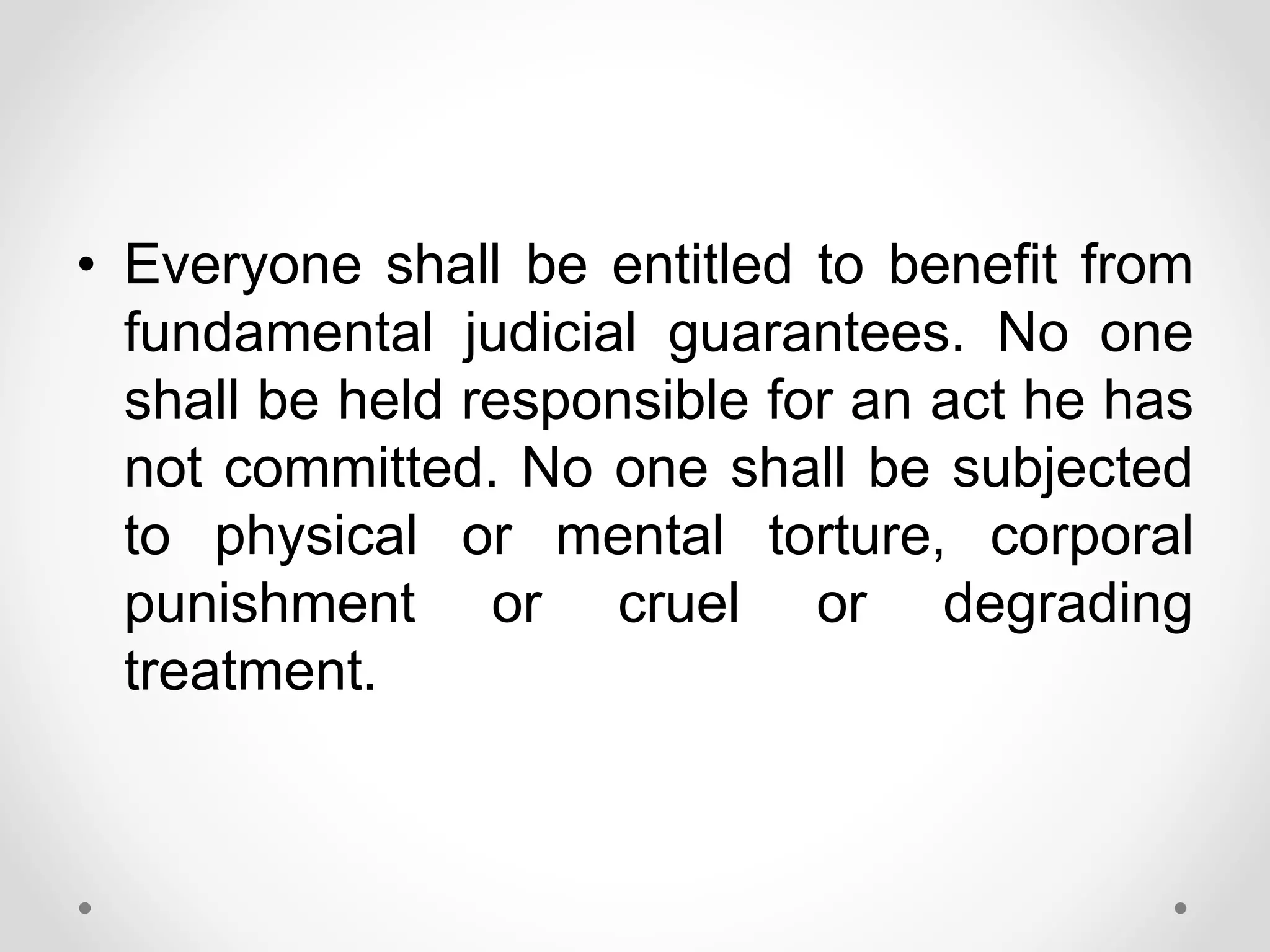 International Humanitarian Law Lecture 6 - Core Principles of IHL | PPTX