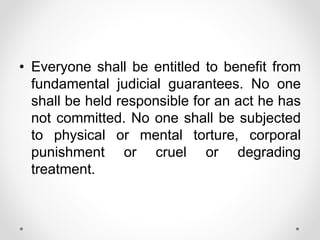 International Humanitarian Law Lecture 6 - Core Principles of IHL | PPTX