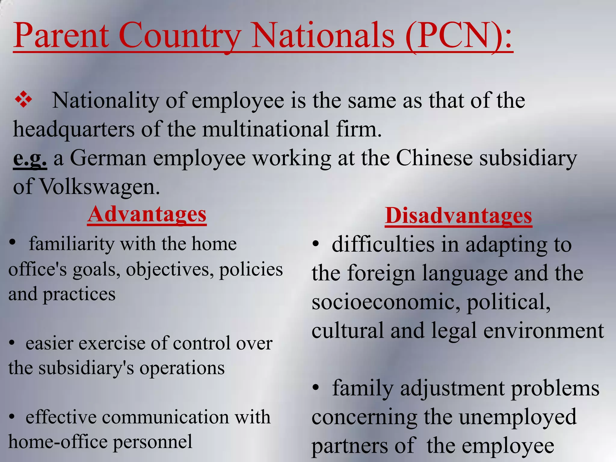 International human resource management | PPTX