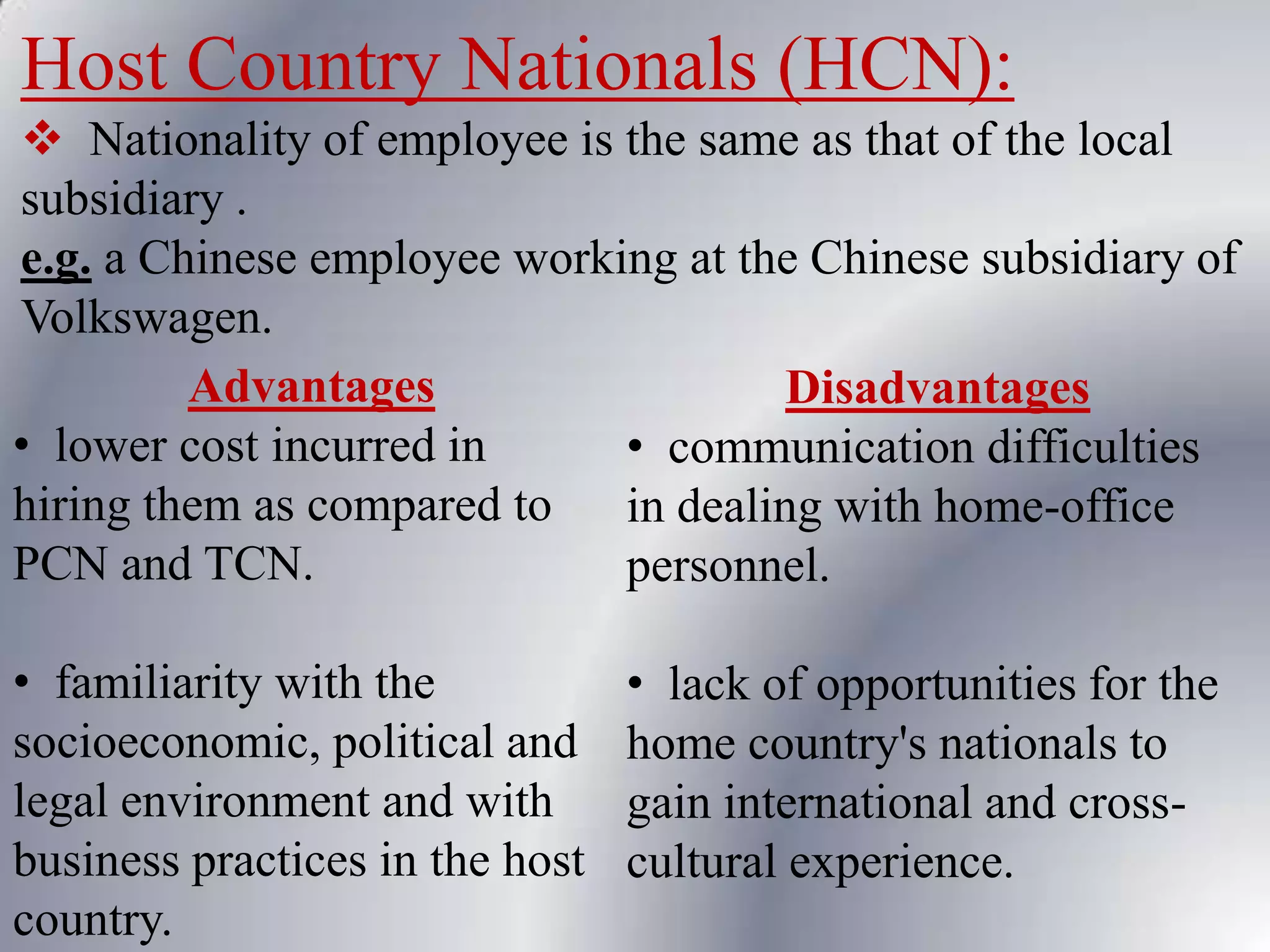 International human resource management | PPTX