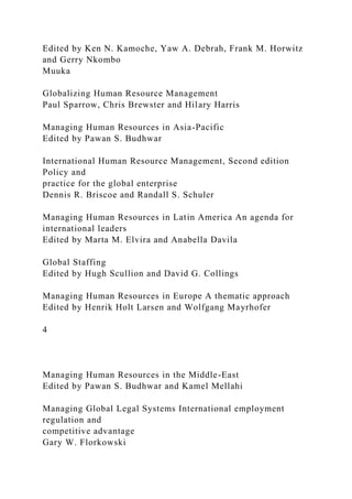 International Human Resource Management, 5e by Ibraiz Tar.docx