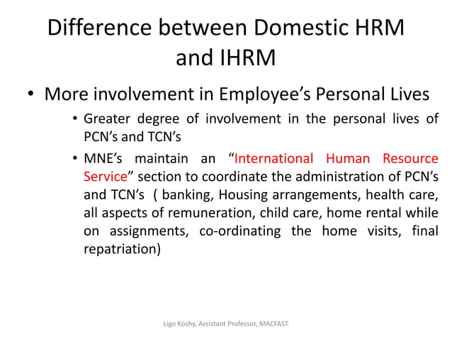 International human resource management ihrm | PPTX | Human Resources | Business