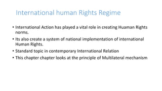 International human rights regime | PPT