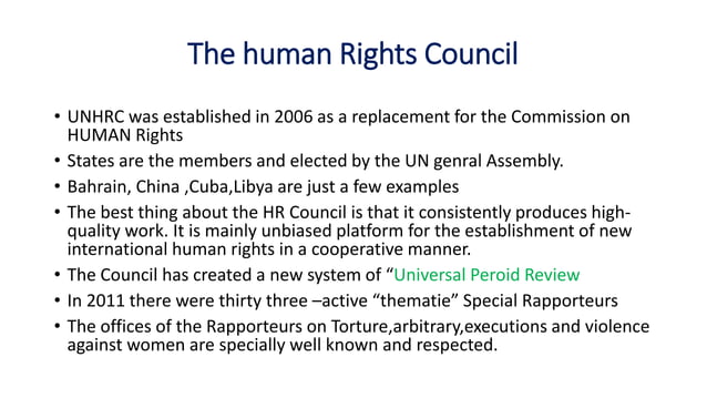 International human rights regime | PPT