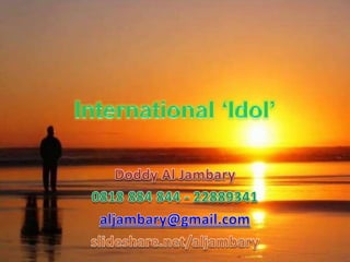 International idol | PPTX