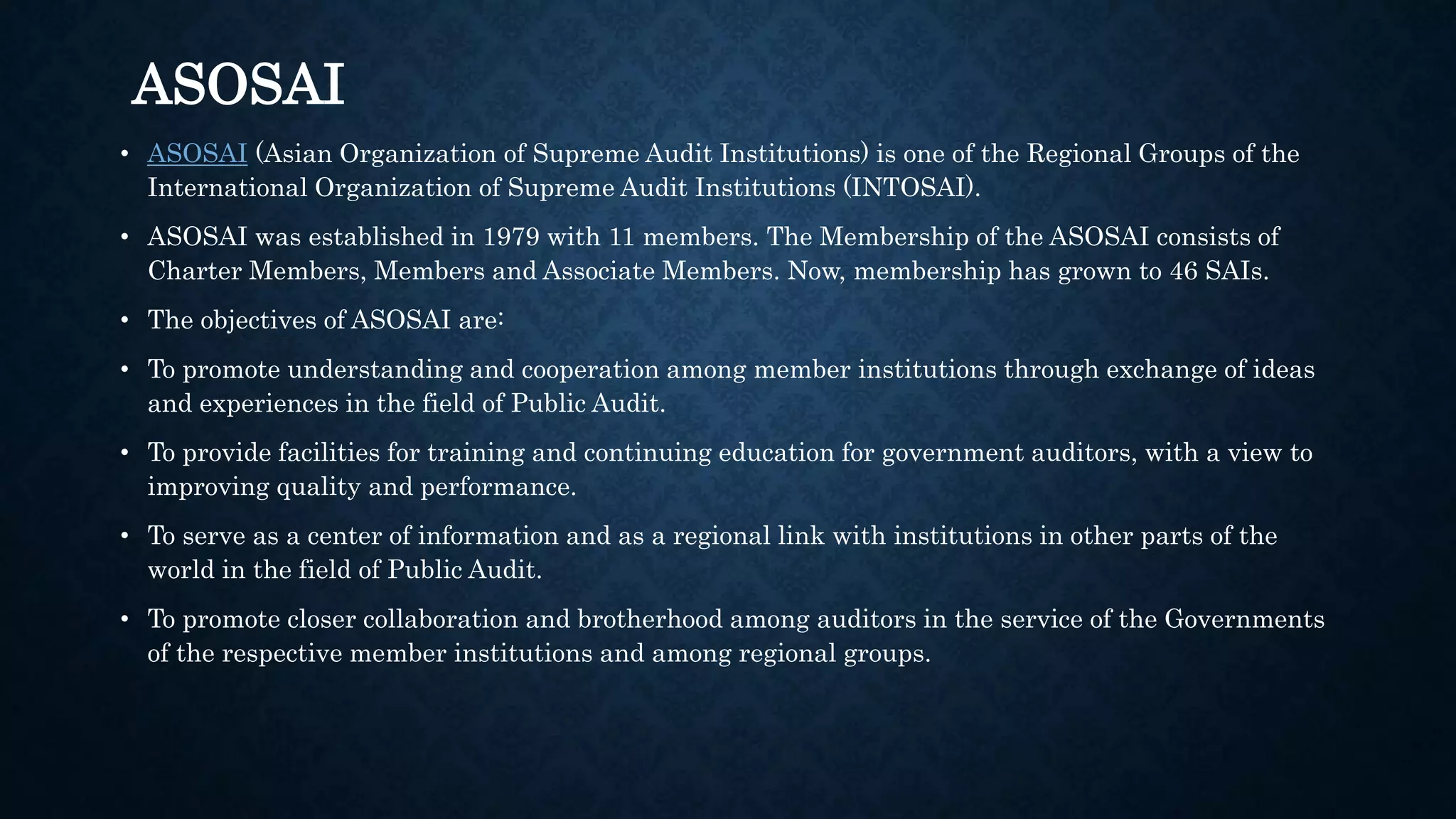 International institute of supreme audit | PPTX