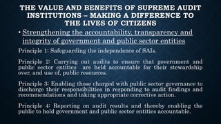 International institute of supreme audit | PPTX