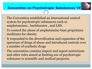 International Instruments on Control of Drugs and Narcotics.ppt