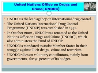 International Instruments on Control of Drugs and Narcotics.ppt