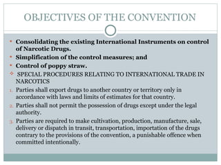 International Instruments on Control of Drugs and Narcotics.ppt