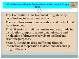 International Instruments on Control of Drugs and Narcotics.ppt
