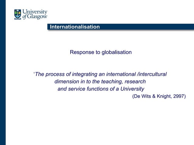 Internationalisation | PPT