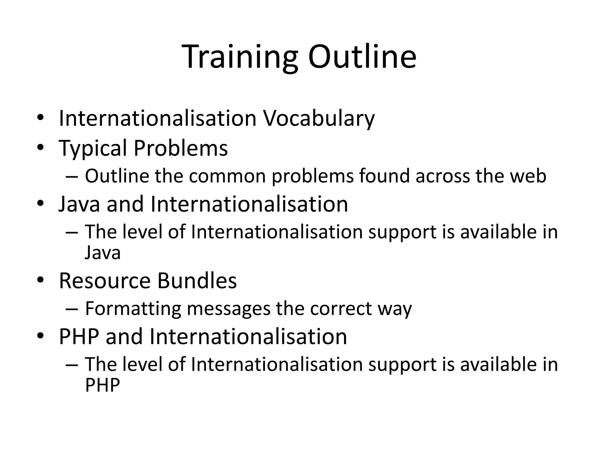 Introduction to W3C I18N Best Practices | PPT