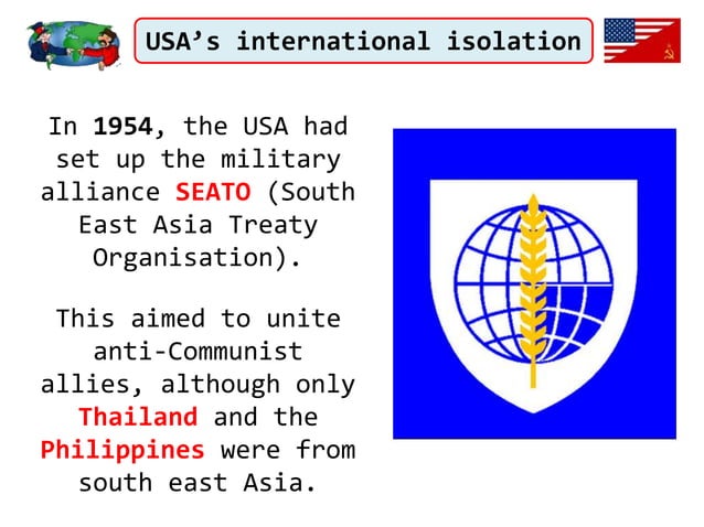 Reasons the USA lost the vietnam war - USA's international isolation | PPT