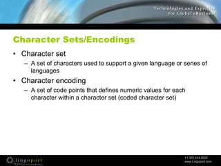 Internationalization (i18n) Primer | PDF | Web Design and HTML | Internet