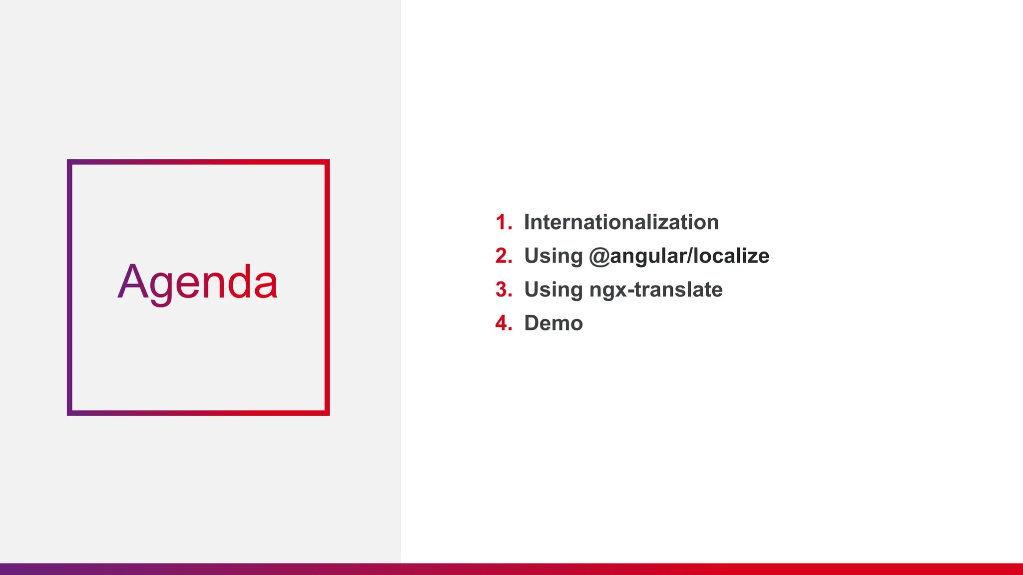 Internationalization in Angular Presentation | PPTX