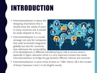 INTERNATIONALIZATION in terms of Physical Planning.pdf | Business ...